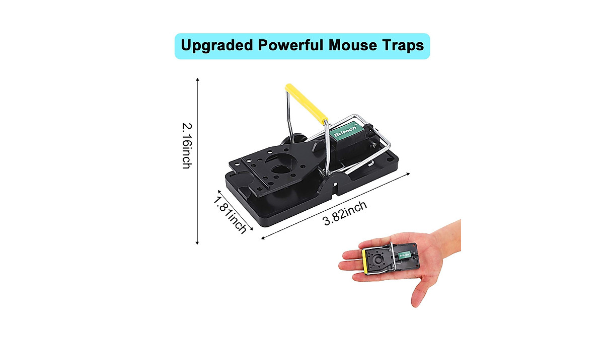Briteen Mouse Trap - Quick & Effective 12 Pack