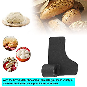 2 Pack Breadmaker Paddle,Bread Maker Blade Made of Non‑Stick Coating + Carbon Steel Material,Replacement Parts for Breadmaker Machine