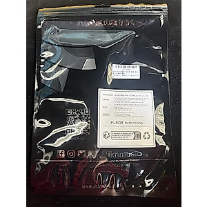 FLEOR 3Ply Black SSS 8 Hole Vintage ST Pickguard Backplate Tremolo Cavity Cover with Screw for Vintage ST Style Guitar Parts