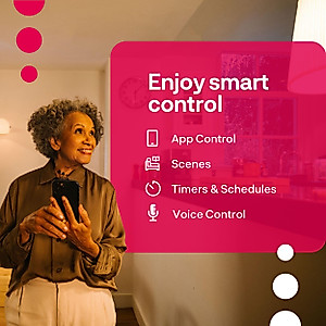 innr Color Smart Bulb A19, Works with Philips Hue, Alexa, Hey Google, SmartThings (Hub Required), Zigbee, Lights, Dimmable RGBW LED Light Bulbs A19 with E26 Base, 60W Equivalent, 2-Pack, AE 280 C-2