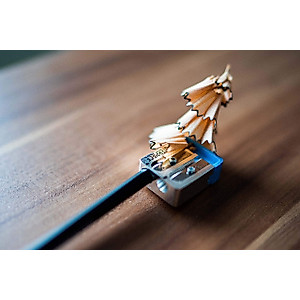 KUM AZ105.72.19-M - Longcone Sharpener "Meisterwerk", Neoprene Bag, 2 Replacement Blades, 1 Piece