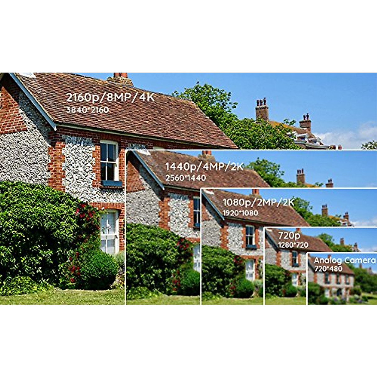 4K PoE Security IP Camera - Compatible with Hikvision DS-2CD2683G2-IZS UltraHD 8MP Vari-Focal EXIR Bullet Weatherproof 2.8-12mm Motorized Lens English Version Firmware