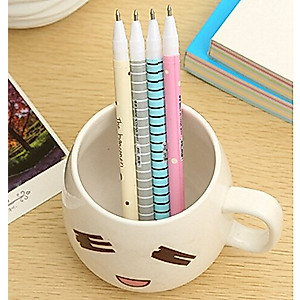 KitMax (TM) Pack of 12 Pcs Cute Cool Giraffe Donkey Zebra Shape Personalized Promotional Ballpoint Pens Office School Supplies Students Children Gift