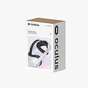 Quest 2 Elite Strap with Battery for Enhanced Comfort and Playtime in VR, black