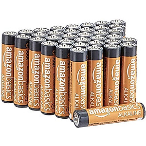 Amazon Basics Alkaline Battery Combo Pack | AA 48-Pack, AAA 36-Pack, 9 Volt 8-Pack (May Ship Separately)