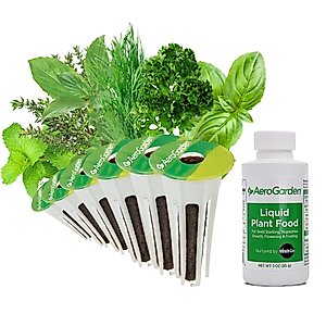 AeroGarden Gourmet Herb Seed Pod Kit - Herb Seeds for AeroGarden Indoor Garden, 6-Pod