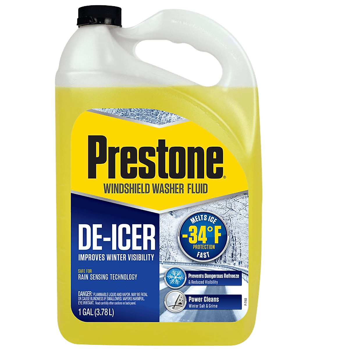 Prestone AS250 De-Icer Windshield Washer Fluid - 1 Gallon