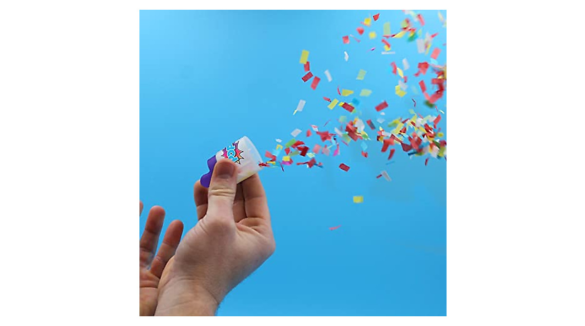 BEST PARTY EVER! Pull-N-Pop Confetti Poppers - Easy Party Fun