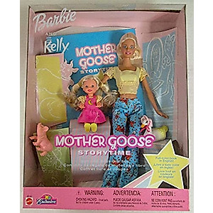 Barbie and Kelly mother Goose Story time gift set Toys R Us exclusive