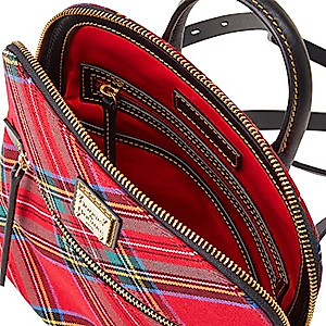 Dooney & Bourke Handbag, Tartan Backpack - Red