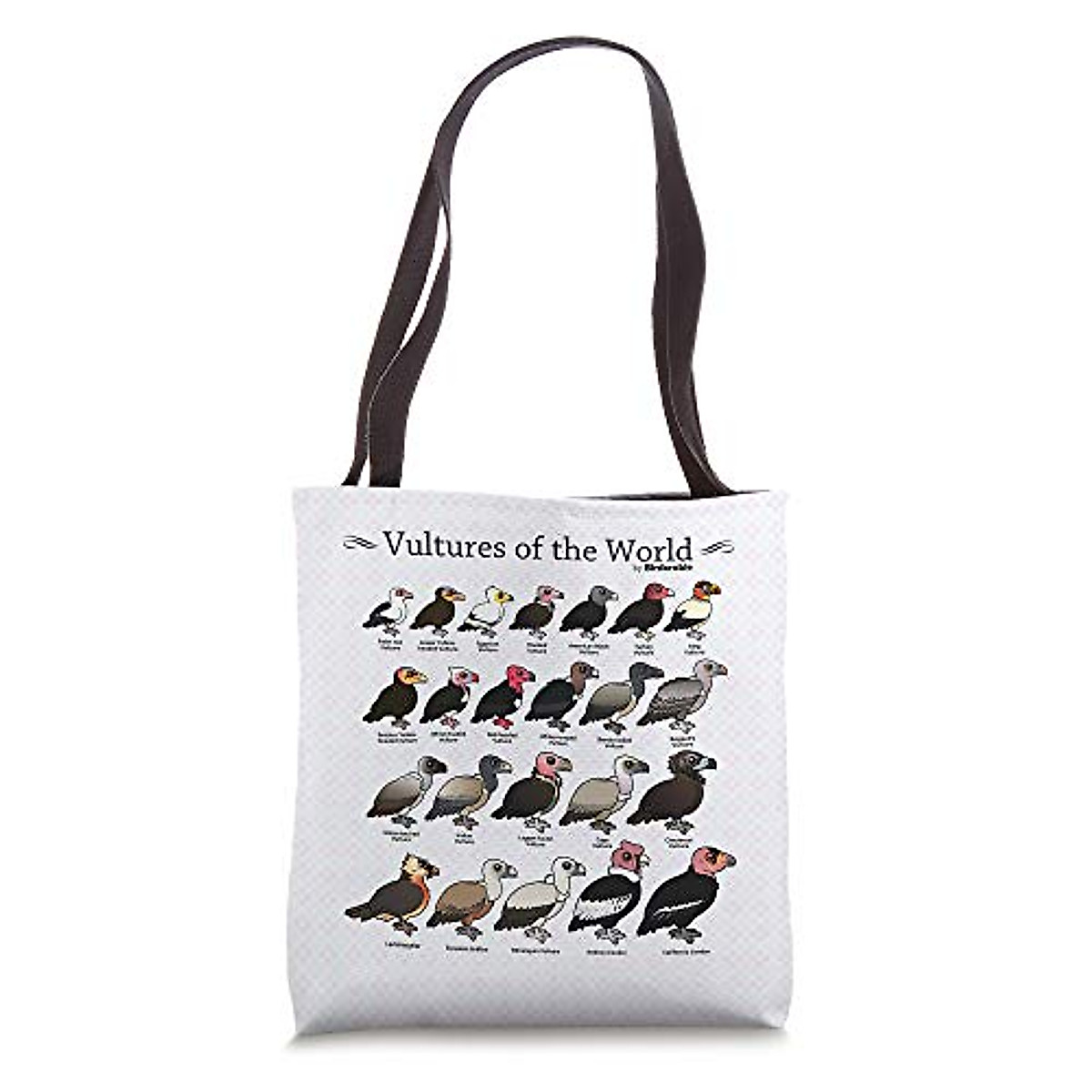 Every Vulture of the World | Birdorable Cartoon Birds Tote Bag