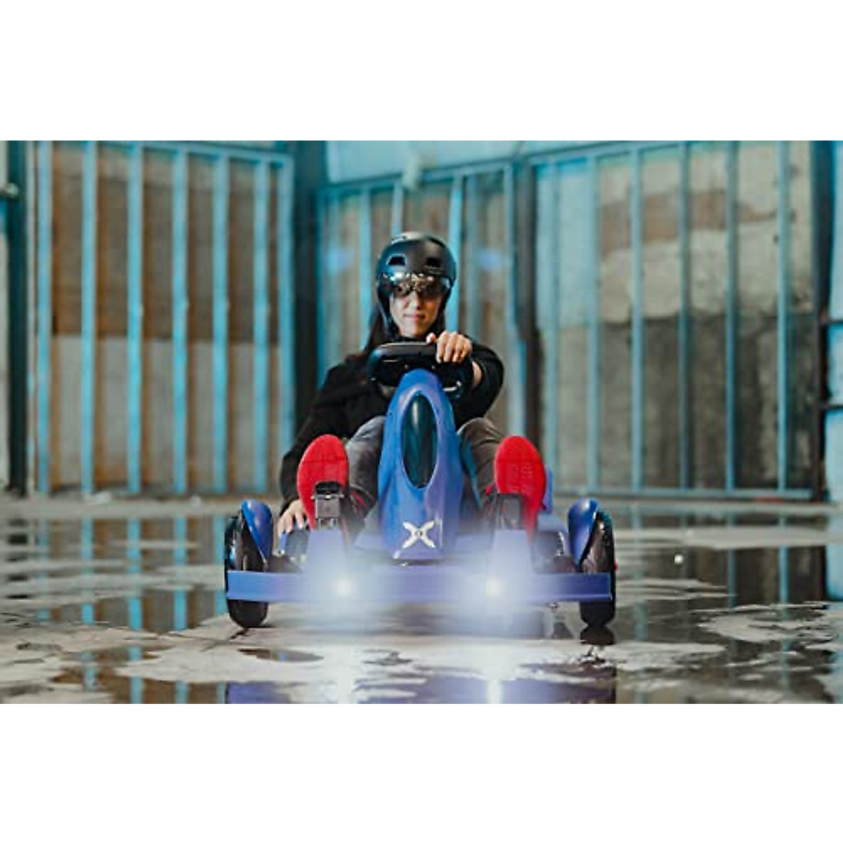 Hover-1 Formula Go Kart, 15MPH Top Speed, 15 Mile Range, 700W Brushless Motor, LED Display, 10" Pneumatic Tires Electric Go Kart, Certified & Tested - Safe for Kids, Teens, & Adults