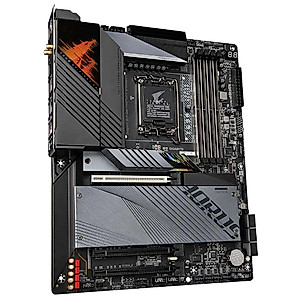 Gigabyte Z690 AORUS ULTRA ATX Motherboard - Supports 12th Gen Intel Core Processors (LGA 1700), 16+1+2 Digital VRM, DDR5-6200(OC) Memory, Fully Covered Thermal Design, 4x PCIe 4.0 M.2 & WIFI6 802.11ax