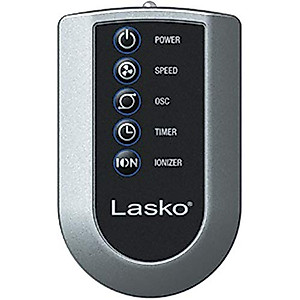 Lasko 2551 Wind Curve Platinum 42-Inch 3-Speed Tower Fan with Remote Control 2 Pack, SILVER