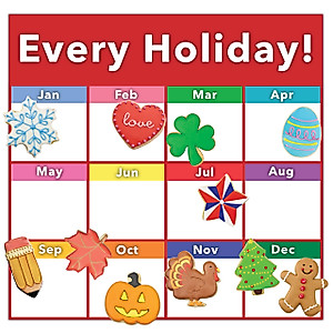 Cookie Cutters for Christmas and Every Season: 11-pc. Christmas, Easter, Halloween, St. Patrick's Day & More Made in USA by Ann Clark Cookie Cutters