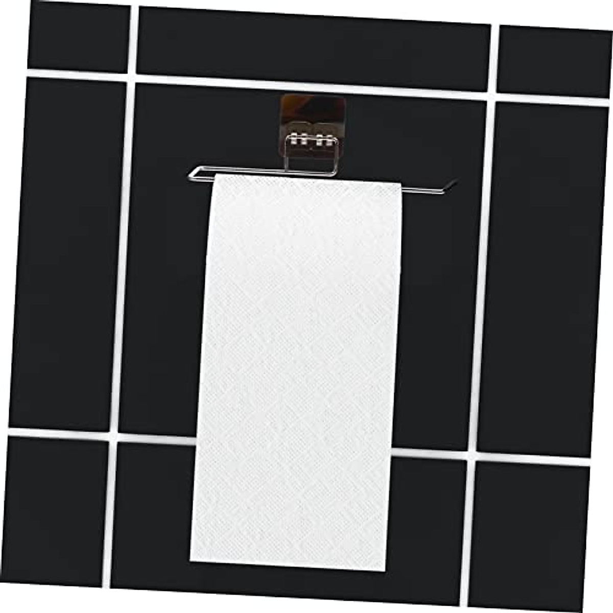 Cabilock 1 Set 4pcs Scouring Pad Paper Towel Holder Towel Rod Hand Towel Holder Paper Holder Towel Holder Stand Paper Towels Holders Toilet Roll Holder Towel Storage Holder Towel Rack