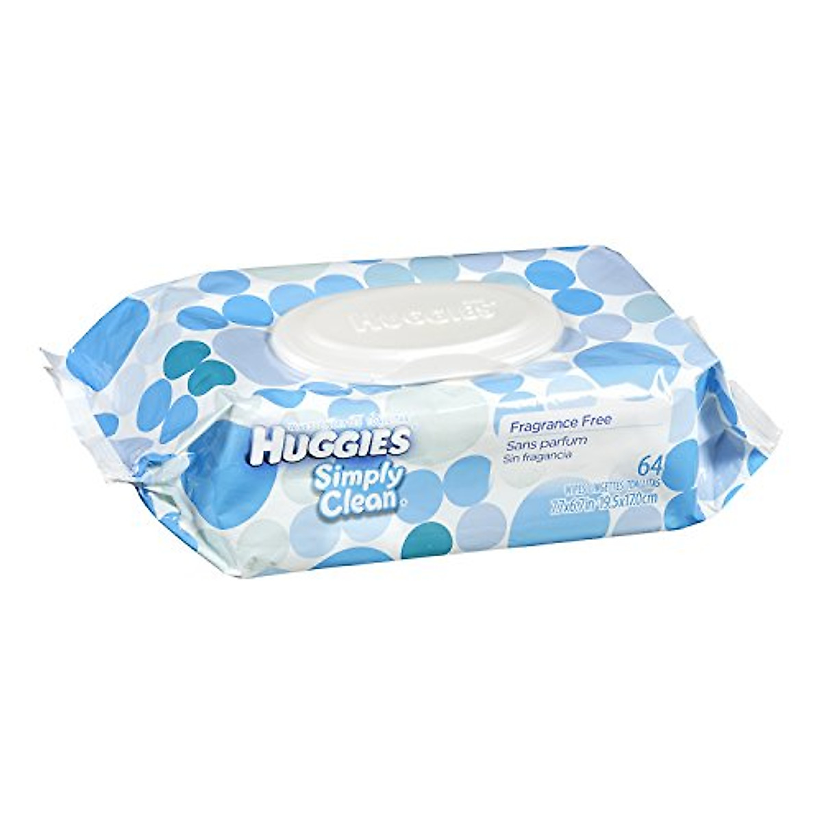 Huggies Simply Clean Baby Wipes, 512 Total Wipes 64 Count (Pack of 8)