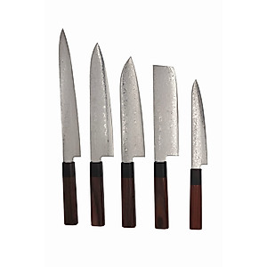 Kikuichi Steel Nickel Warikomi Damascus 10-Inch Sujihiki Knife