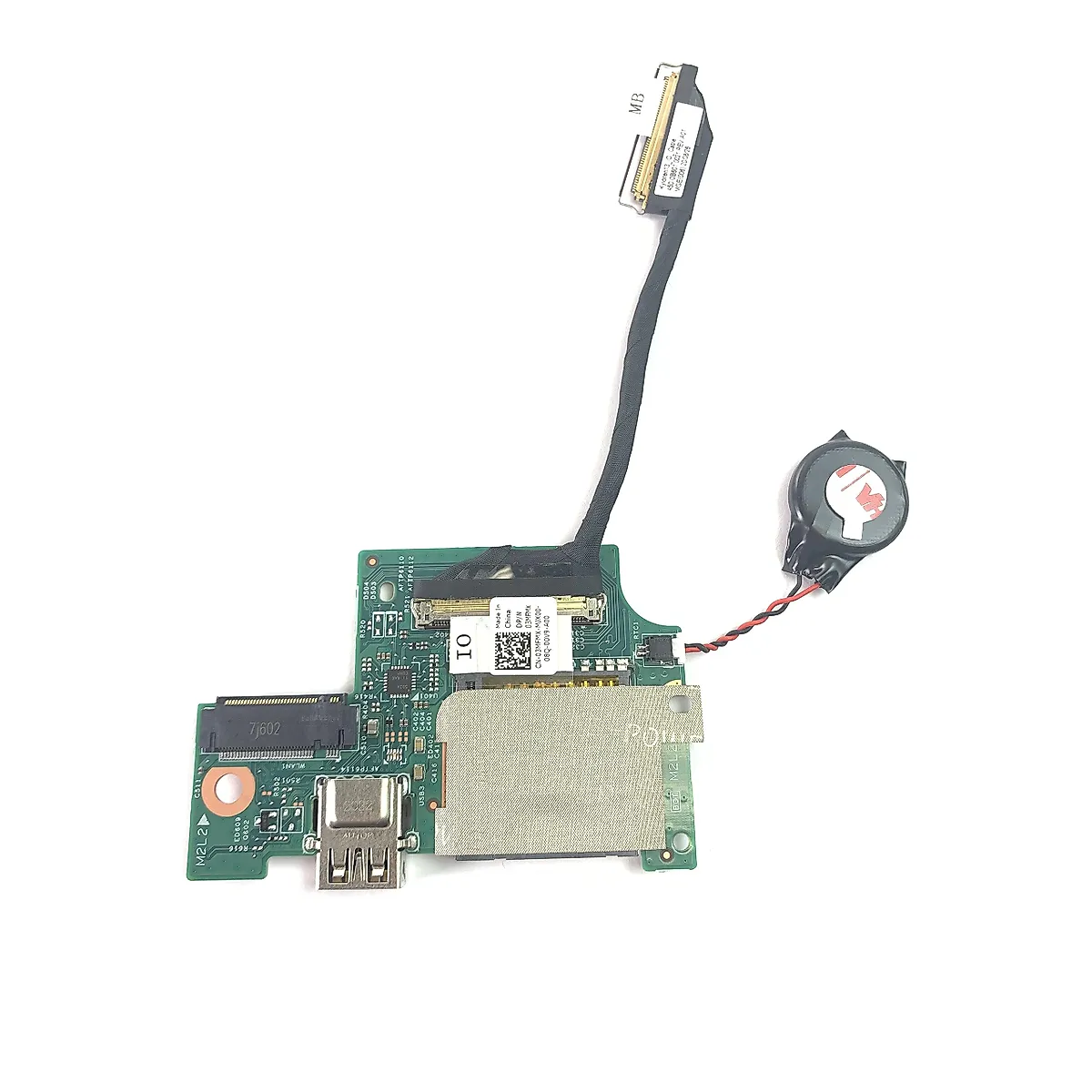 EbidDealz Replacement for Laptop Power Button USB SD Card Reader Board with Cable Dell Inspiron 13 7370 08YD0 008YD0 CN-008YD0 F12HC 0F12HC CN-0F12HC