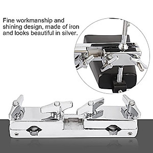 Cowbell Mounting Bracket, Drum Cowbell Mounting Percussion Bracket Cowbell Clamp Mount Cowbell Mount Cowbell Mount Cowbell For Drum Set Bass Drum Cowbell Mount