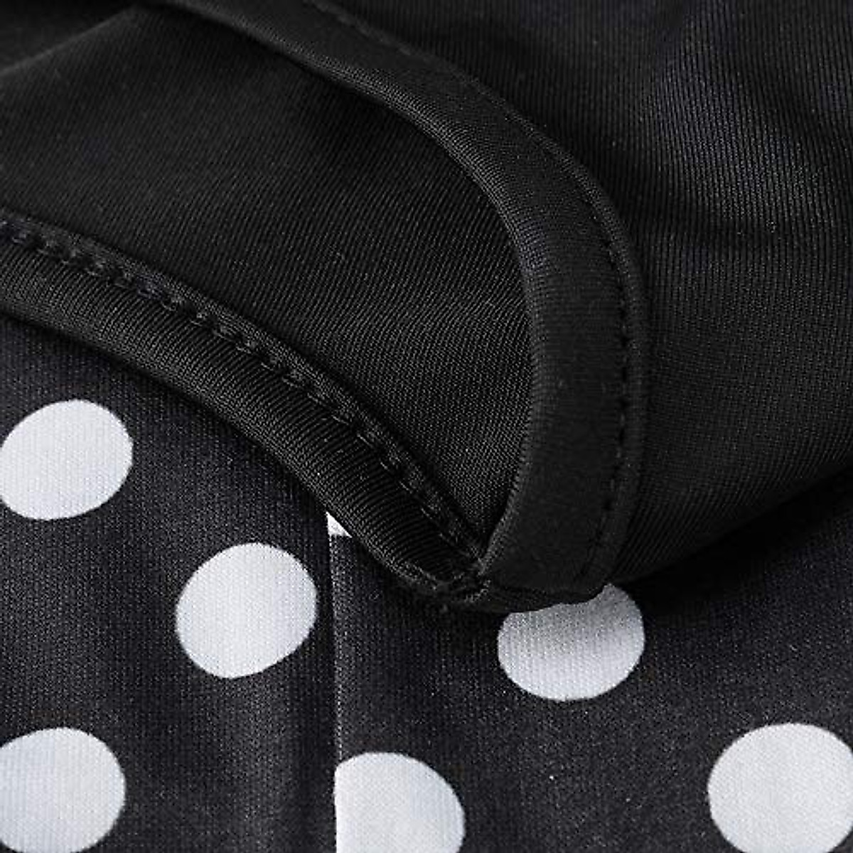 Kanhan Fashion Women Long Sleeve Floral Boho Print Slim Long Maxi Dress High Waist Casual Dress (M, Black)