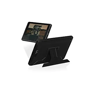 URBAN ARMOR GEAR UAG Samsung Galaxy Tab A 8.4 Case (2020) (SM-T307) Scout with Kickstand [Black] Rugged Military Drop Tested Protective Cover