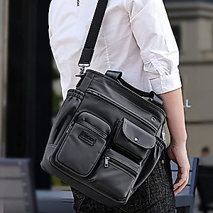 XINCADA Messenger Bag for Men Crossbody Bags Water Resistant Shoulder Bag Business Satchel Bags Man Purse