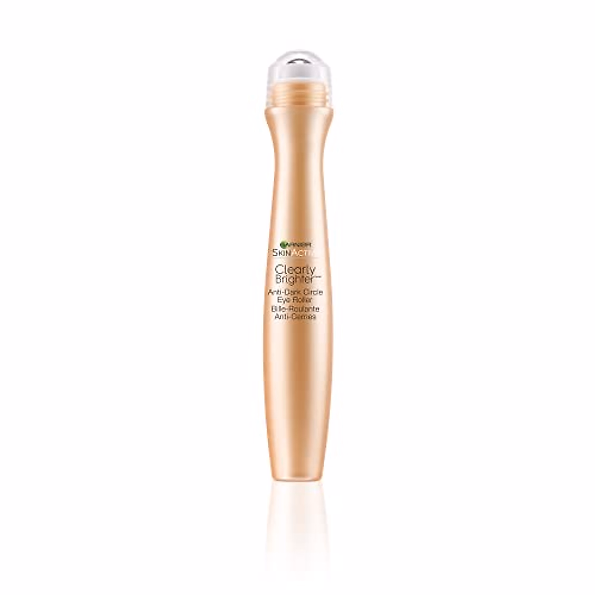 Garnier SkinActive Clearly Brighter Tinted Eye Roller, Light Medium, 0.50 Ounce