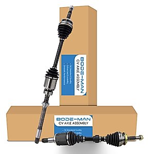 Bode-man Pair of 2 Front CV Axle Drive Shaft Assemblies for 2006-2012 Toyota RAV4 4WD L4 Models