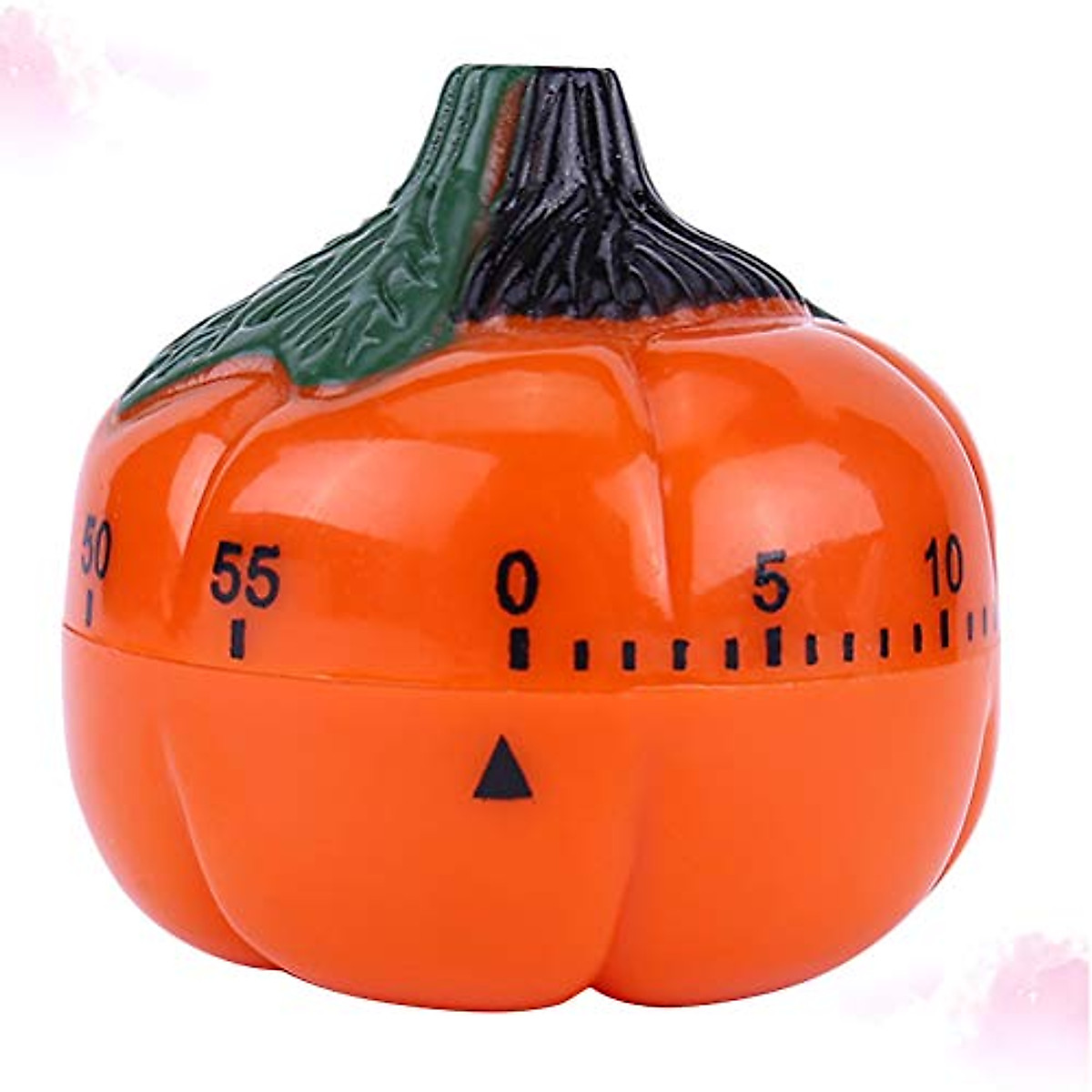 DOITOOL Kitchen Timer, Pumpkin Design Mechanical Timer Kitchen Timer Household Cooking Time Manager Baking Reminder Cooking Countdown Timer (Orange)