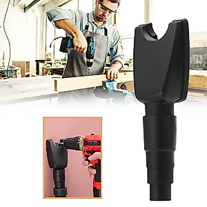 Hands FreeDust Collector Dust Collector Dust Extraction Tool 7x14x5.5cm Plastic Dust Extraction Tool Electric Drill Ash Receiving Bowl for Home (1)
