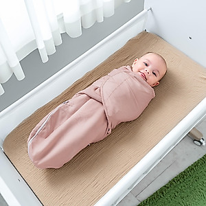 Comfy Cubs Swaddle Blankets for Baby Girl & Boy, Easy Adjustable Sleep Sack with Easy Access Zipper for Diaper Changes, Baby Blankets 0-3 Months for Newborn