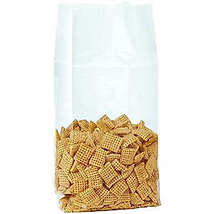 Aviditi PBG127 Gusseted Polypropylene Bags 1.5 Mil, 5" x 3" x 11 1/2", Clear (Pack of 1000)