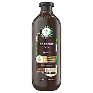 Herbal Essences Coconut Oil Hydrating Shampoo, 13.5 Fl Oz, with Certified Camellia Oil and Aloe Vera, For All Hair Types, Especially Dry Hair