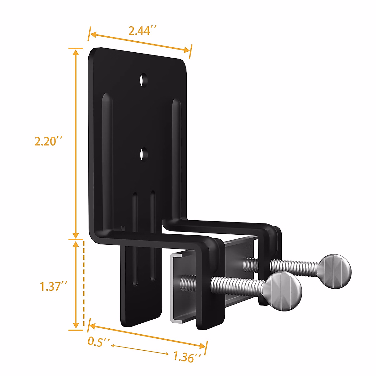 COMASACH 16 Inch Full Bed Frame and 6 Pcs Mattress Gaskets, Heavy Duty Metal Platform Bed Frames with 4500Lbs Steel Slat Support, No Box Spring Needed, Noise Free Non Slip Mattress Foundation, Black