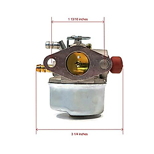Carburetor For Tecumseh 640025 640025A Fits Model OHH60-71217D OHH60-71217E OHH60-71217F Engine New Carb
