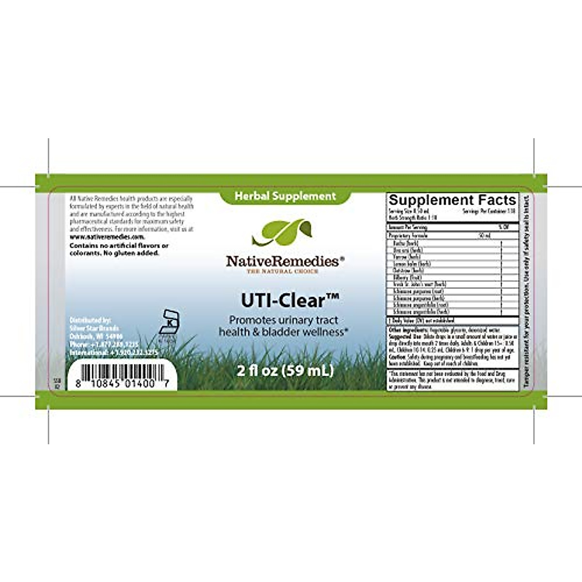 Native Remedies Immunity Plus, UTI-Clear and Triple Complex UT-Tonic 2 fl oz (each)