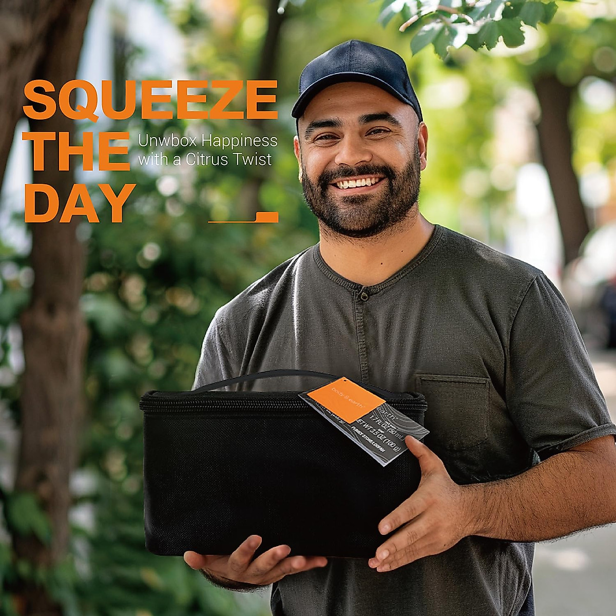 Gift Baskets for Men Bath and Body Gift Set Body & Earth Citrus Scented Mens Bath Set with Body Lotion, Shower Gel, Bubble Bath, Loofah & More, Birthday Gifts for Men