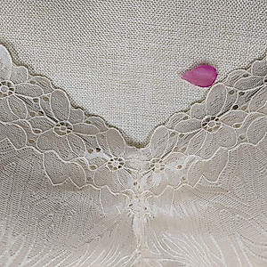 Sendyou Mastectomy Bra for Women Breast Prosthesis with Pockets SY66 (Beige, 36B)