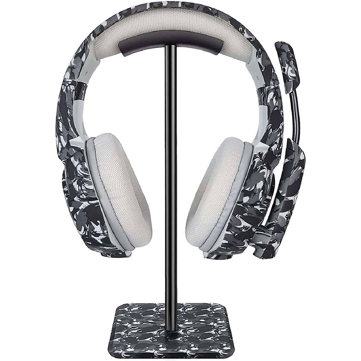 FEIYING Headphone Stand Headset Stand, Headphones Holder, Aluminum Support & Protective Headrest Gaming Headset Holder Hanger Hook Stands Accessories for Desk