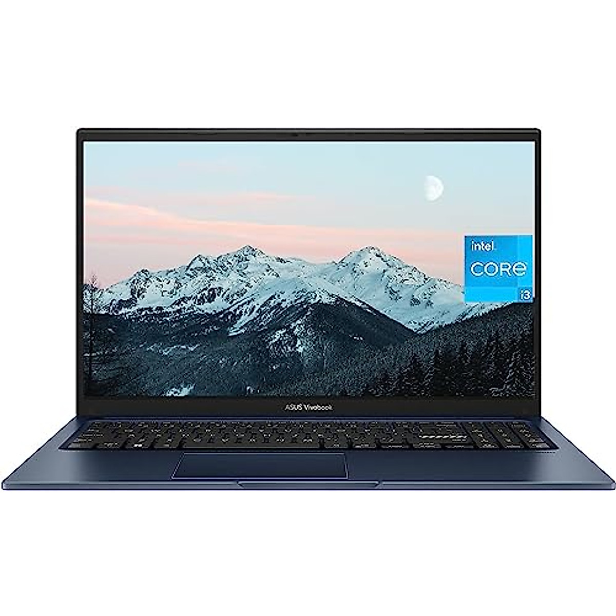 ASUS 2023 Newest Vivobook 15 Laptop, 15.6 Inch FHD Display, Intel Core i3-1215U Processor, 12GB RAM, 256GB SSD, Intel UHD Graphics, WiFi, Bluetooth, Windows 11 Home in S Mode, Quiet Blue
