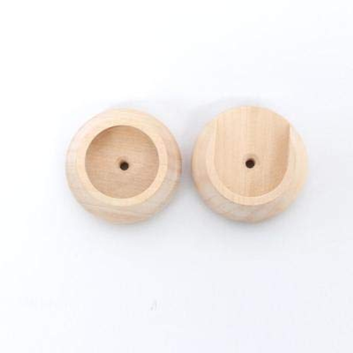 Everbilt 1.31 in. Heavy-Duty Wood Closet Rod Pole Sockets (2-Pack)