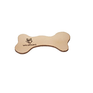 Wildfang® Leather Bones for Dogs | Dental Care, Snack & chew Toys | Leather Chewing Bones