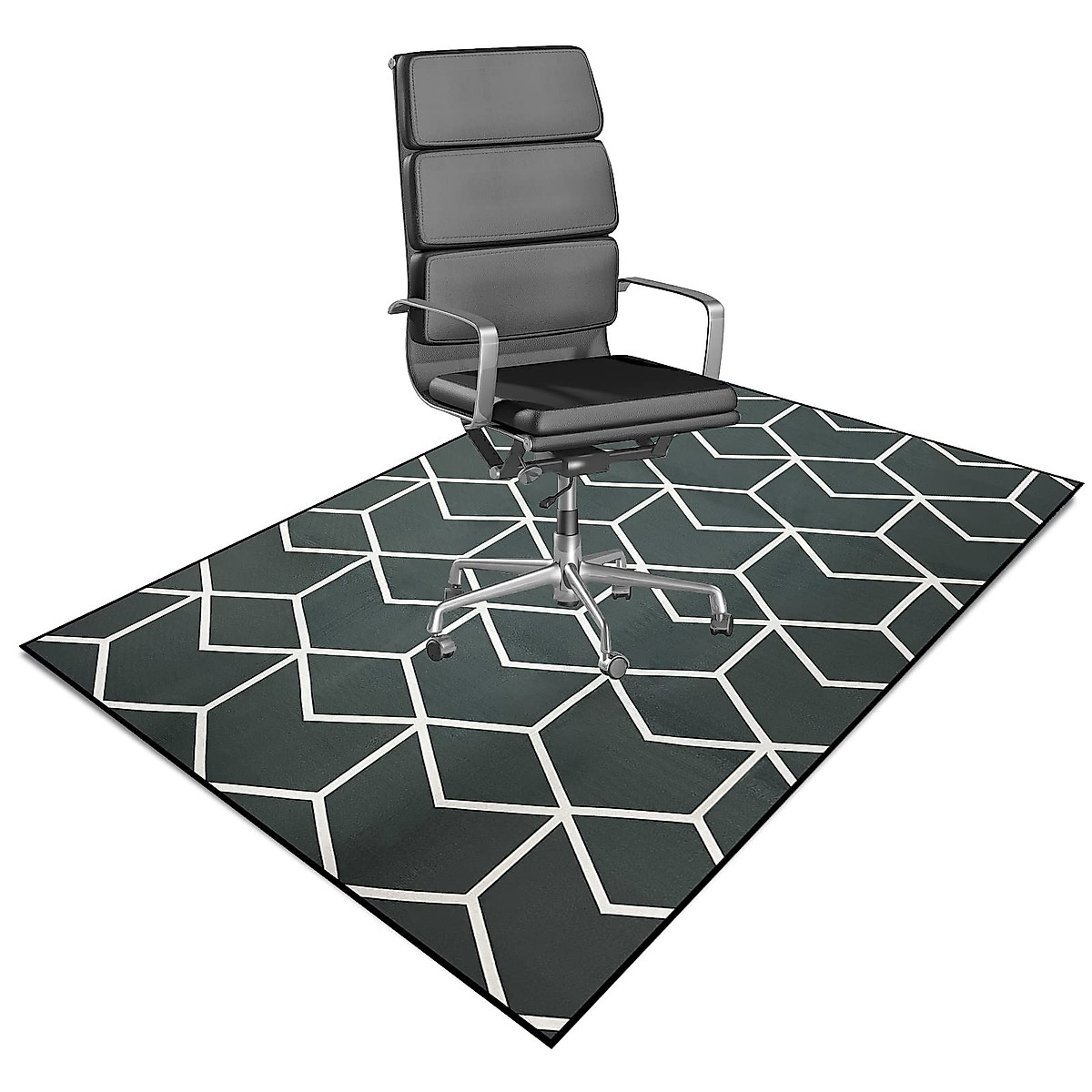YEXEXINM 36"X48" Office Chair Mat for Hardwood Floor, Anti-Slip Desk Chair Mat, Chair Rugs Floor Protectors Mat, Computer Chair Mat for Rolling Chair, Chair Carpet Mat for Home Office