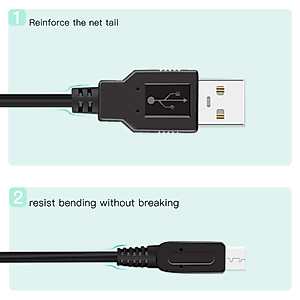 DSi USB Charger Cable Kit, AC Power Adapter Charger Cable and Stylus Pen for Nintendo DSi, Wall Travel Charger Power Cord Charging Cable