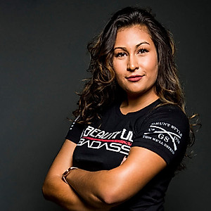 Grunt Style Beautiful Badass - Women's T-Shirt (Black, Large)