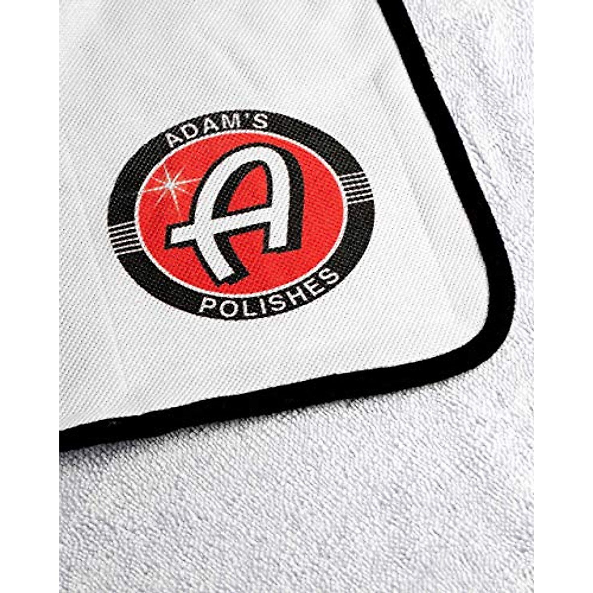 Adam's Mini Plush Drying Towel (Single) - Microfiber Cleaning Cloth for Car Detailing, Drying, & Car Wash | Soft Rag Towel Won't Scratch Paint | Wax Auto Kit Glass Cleaner Supplies