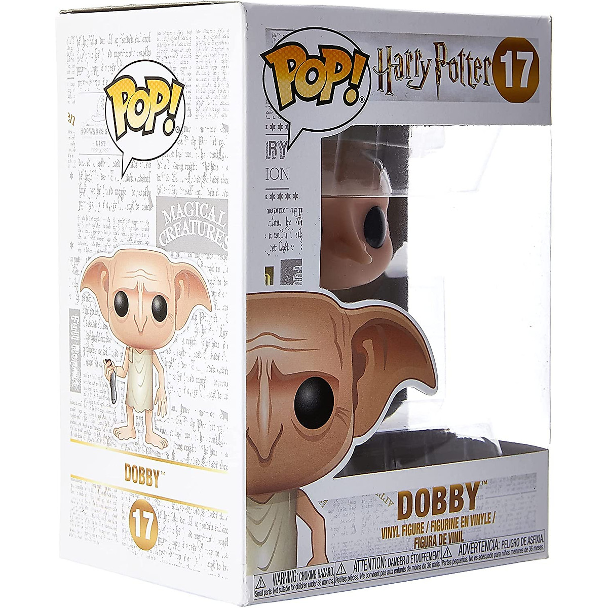 Harry Potter - Dobby Funko Pop! Vinyl Figure (Includes Compatible Pop Box Protector Case)