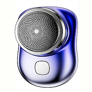 Electric Razor for Men, Newest Mini-Shave Portable Electric Shaver, Pocket Size Portable Shaver Wet and Dry Mens Razor USB Rechargeable Shaver Easy One-Button Use for Home,Car,Travel