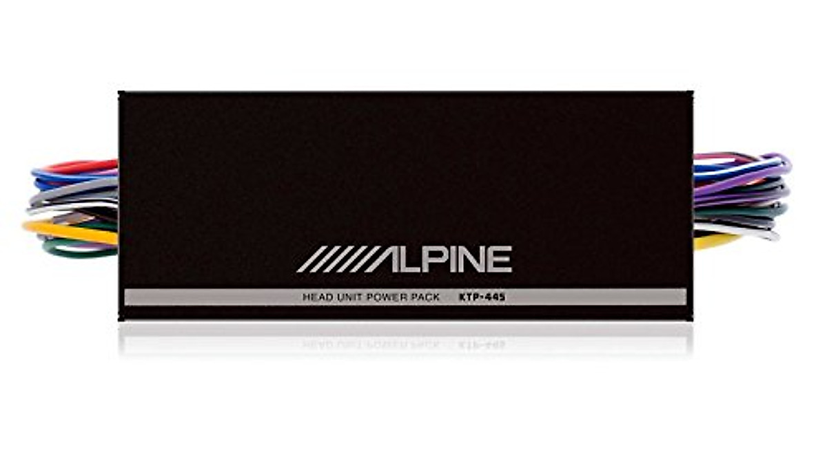 Alpine KTP-445U: Compact 4-Channel Car Amplifier Power Pack